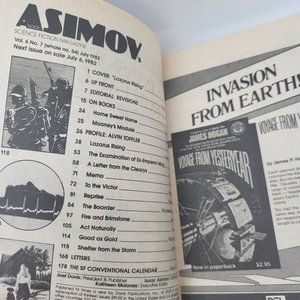 Asimovs Science Fiction Magazine | Other | Vintage Isaac Asimovs Science Fiction Magazine July ...